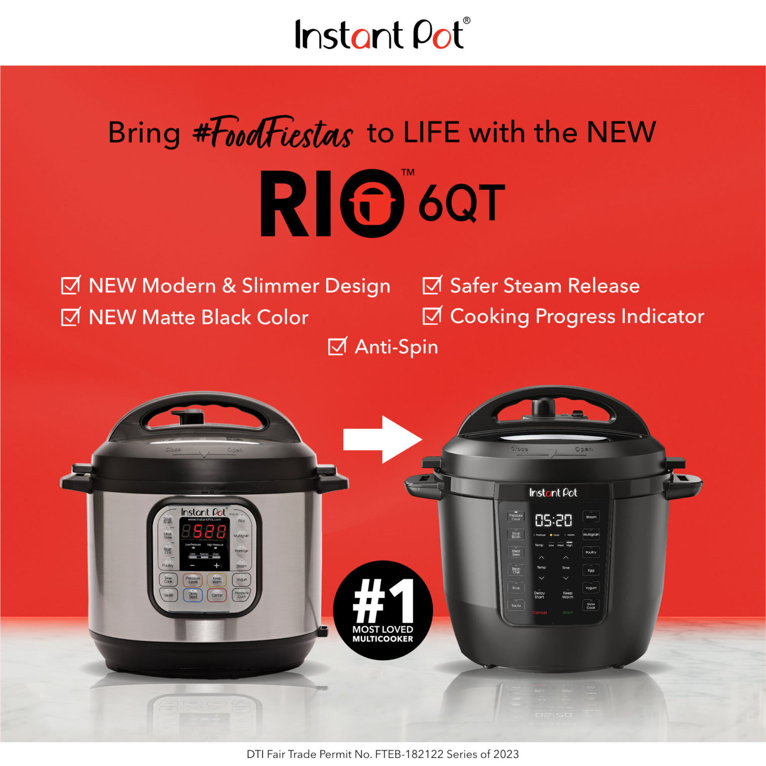 Instant Pot RIO 6QT - Instant Pot Philippines
