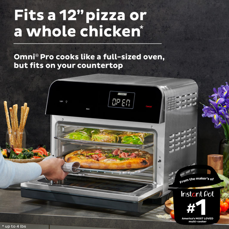 Instant Omni Pro 14-in-1 18L Air Fryer Toaster Oven + FREE Food Chopper ...